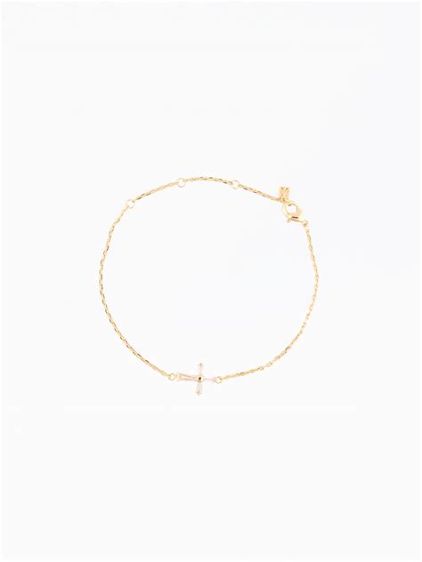 Phoebe Cross Bracelet Michelle Mcdowell