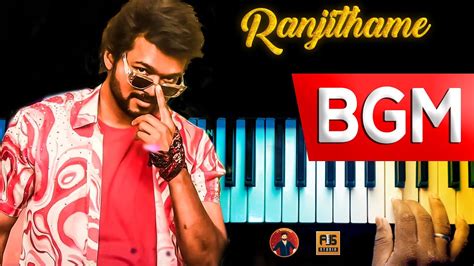 Ranjithame Background Music By Ajshangarjan Ajsstudio7 Youtube