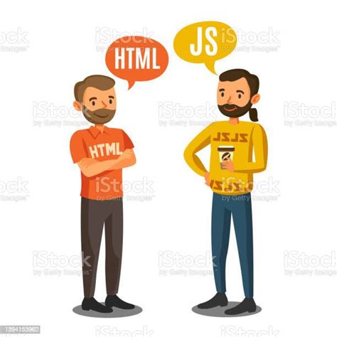 프로그래머 개발자 프로세스 코딩 팀워크 통신 개념입니다 Html에 대한 스톡 벡터 아트 및 기타 이미지 Html 개념