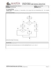 Structured Flowcharts And Pseudocode For Structures And Course Hero