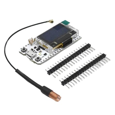 electronikz anhhome new 2024 sx1278 esp32 lora 433mhz 0 96 inch blue