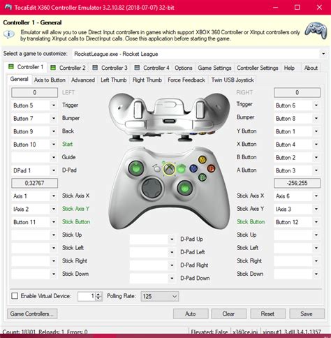 Ps Controller Layout