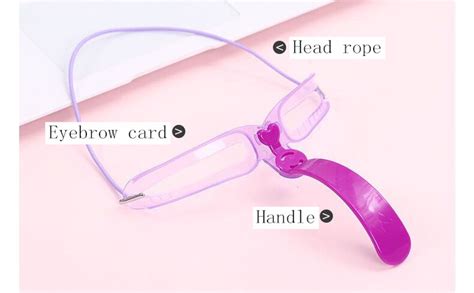 12 Pcs Eyebrow Stencils Eyebrows Shape Reusable With