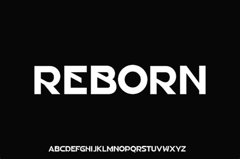 독특한 디스플레이 글꼴 벡터 디자인 헤드라인 로고 포스터 제목 등에 적합 0명에 대한 스톡 벡터 아트 및 기타 이미지 0명 개념 개념과 주제 Istock