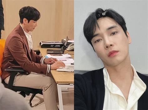 [mp★그램] 강지섭 태풍의 신부 촬영 중 찰칵 현타 온 모습