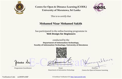 Mohamed Sakith On Linkedin Webdesign Onlinelearning