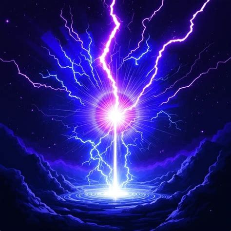 Free Lightning Spiral Erupts Image Download At Stockcake