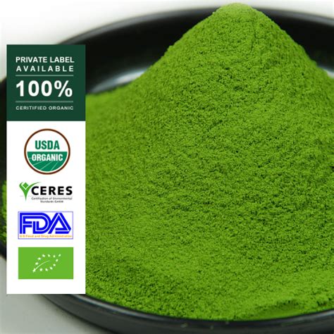 개인 상표 Oem 유기 Matcha 녹차 분말 의 고품질 개인 상표 Oem 유기 Matcha 녹차 분말