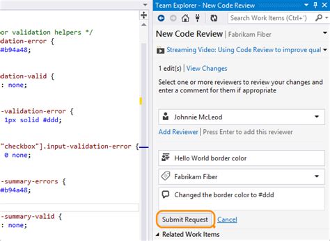 Get Your Code Reviewed With Visual Studio Azure Repos Microsoft Docs