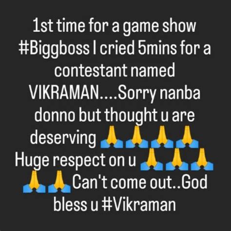 பிக் பாஸ் தமிழ் சீசன் 6 கிராண்ட் பினாலே விக்ரமனுடைய வெற்றி நழுவியதற்காக கண்ணீரோடு பதிவிட்ட