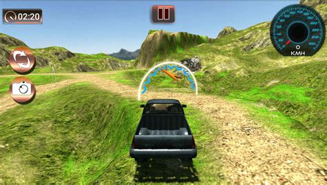 offroad 6×6 jeep driving truck hills climbing game 3d 64bit source