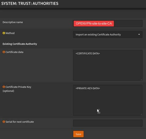 OPENVPN Site To Site Using SSL TLS Certificate Based Authentication Between Multiple Sites With