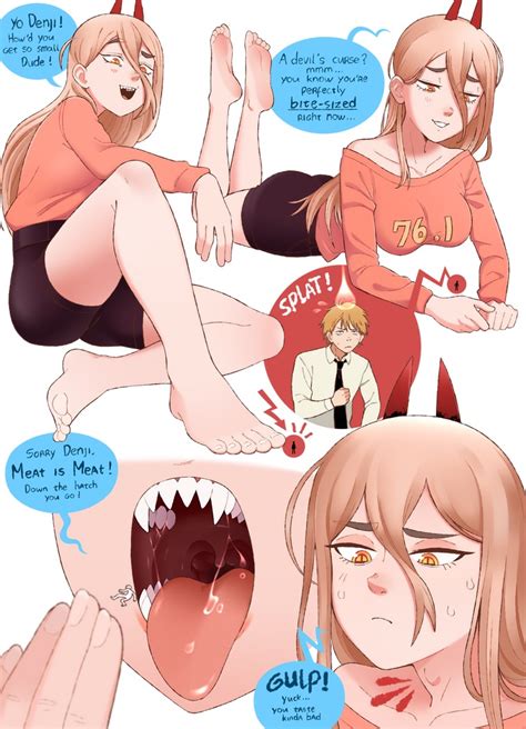 Rule 34 Chainsaw Man Denji Chainsaw Man Fm Female Female Pred Giantess Gulp Macro Macro