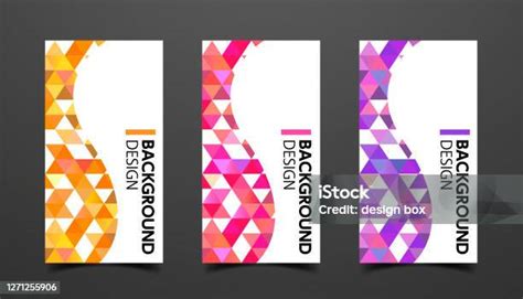 삼각형 추상 배경 디자인 모양 패턴 디자인 카드 디자인 템플릿 3차원 형태에 대한 스톡 벡터 아트 및 기타 이미지 3차원