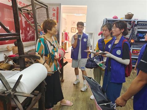 “青风系梦”实践团：探寻红安大布的传统魅力 地大新闻网