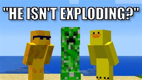 The Day Creepers Stopped Exploding In Minecraft