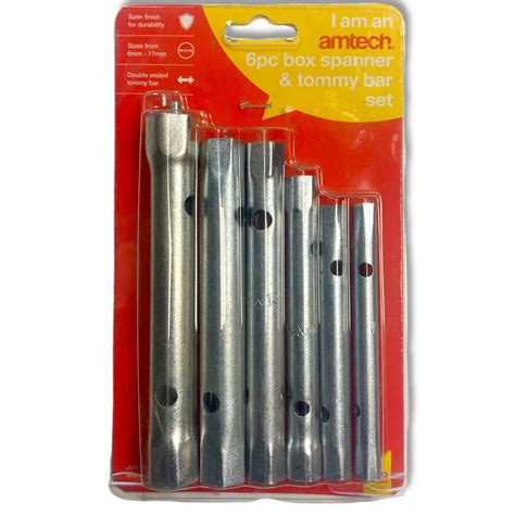 Amtech 6 Pce Box Spanner And Tommy Bar Set Shakti Hardware Retail Ltd