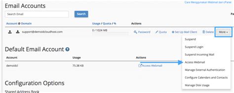 Cara Menggunakan Webmail Dari Cpanel Idcloudhost