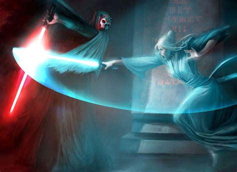 Download Jedi Vs Sith Wallpaper