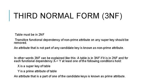 Database Normalization Database Normalization Database Normalization Is A