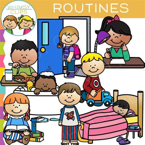 Daily Routine Clipart Free Download On Clipartmag