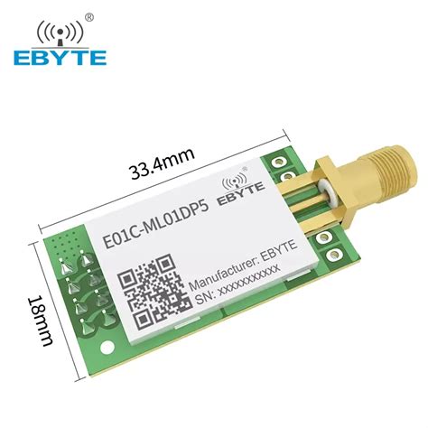 24ghz Wifi 무선 Rf 송수신기 모듈 Sma K 수신기 모듈 24ghz 수신기 E01c Ml01dp5 활성 구성 요소