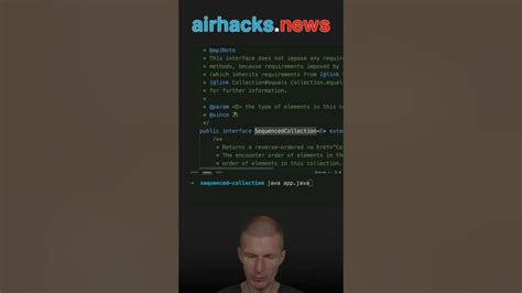 What Are Sequenced Collections Java Shorts Coding Airhacks Youtube