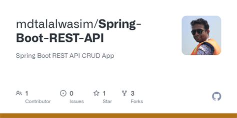 Github Mdtalalwasimspring Boot Rest Api Spring Boot Rest Api Crud App