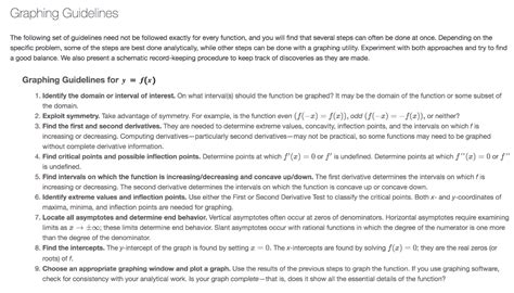 solved 15 46 graphing functions use the guidelines of this
