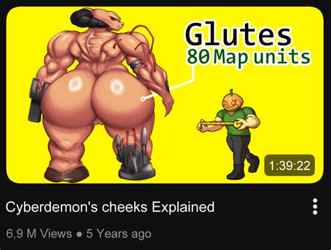 Rule 34 Absurd Res Anthro Ass Big Butt Creepy Cyberdemon Cyberdemon Doom Cybernetic Leg