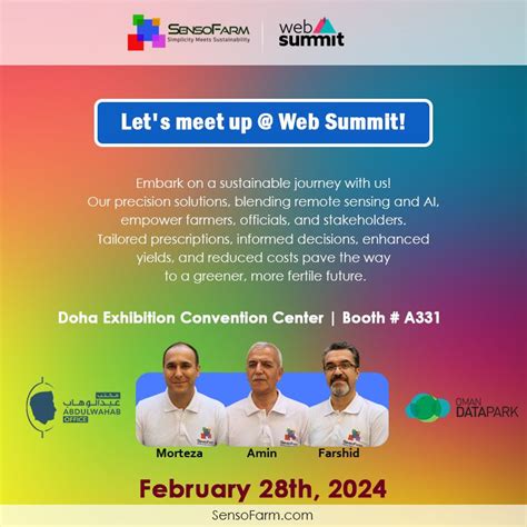 farshid farrokhi on linkedin websummitqatar precisionagriculture