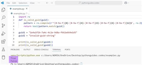 how to check if a string is a guid in python