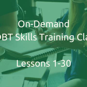 RO DBT Skills Classes Lessons 1 30 Radically Open