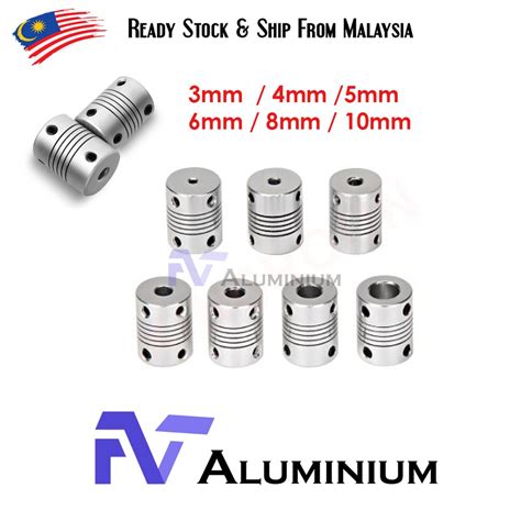 Aluminium Shaft Coupling Flexible Coupling Motor Shaft Cnc Motor Coupler 3mm 4mm 5mm 6mm 8mm