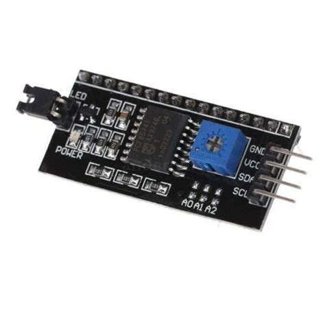 buy i2c serial interface adapter module for for 16x2 1602 character