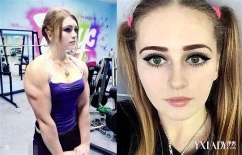 图萝莉脸汉子身 20岁女子健美身材男人都怕萝 萝莉脸汉子身 伊秀美体网 yxlady