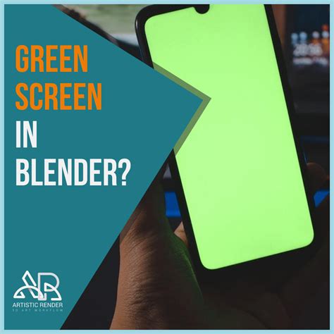 How To Add And Use Green Screen Background In Blender
