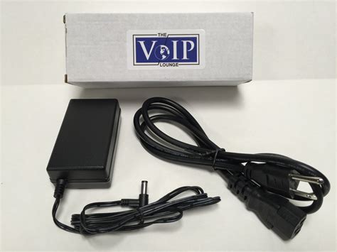 48v Power Supply For Polycom Vvx Ip Phones Includes Ac Power Cord