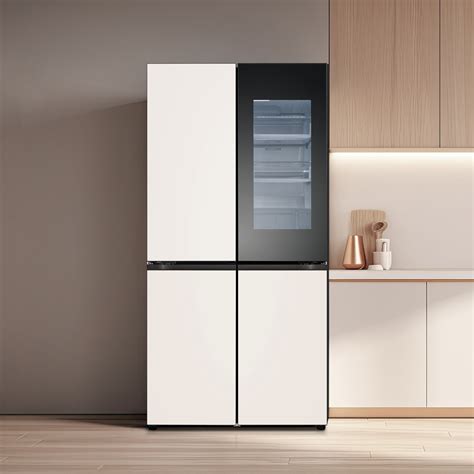 Lg 디오스 오브제컬렉션 Stem 베이직 냉장고 노크온 더블매직스페이스 M875gbb582 냉장고 주방가전