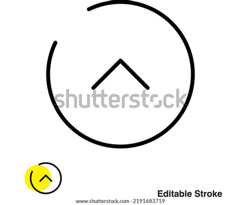 Angle Top Vector Line Icon Stock Vector Royalty Free 2191683719 Shutterstock
