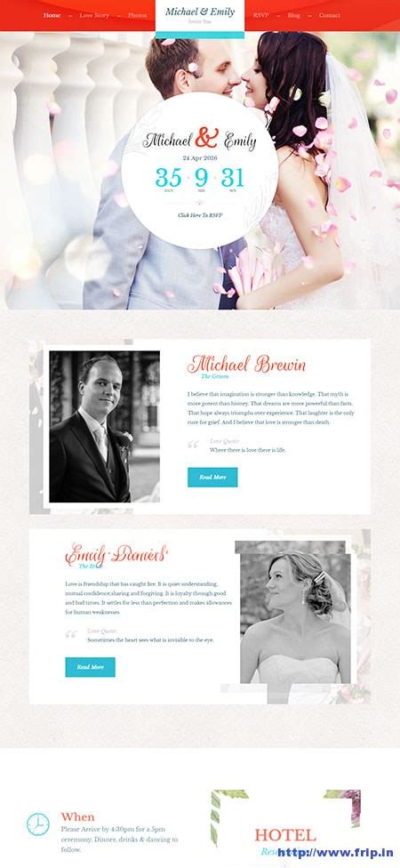 Wedding Wordpress Theme By Templatic Themes
