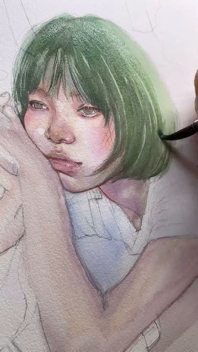 머리카락 그리기 Youtube