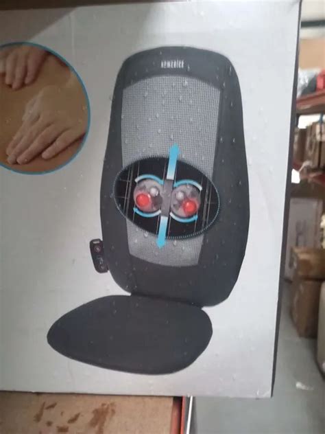 Lot 2 Boxed Homedics Sbm 179h Shiatsu Massager With Heat 4561438
