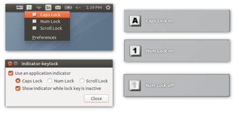 Capslock Caps Lock Indicator For Kubuntu 1404 Ask Ubuntu
