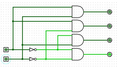 01译码器实现 我是四五六 博客园