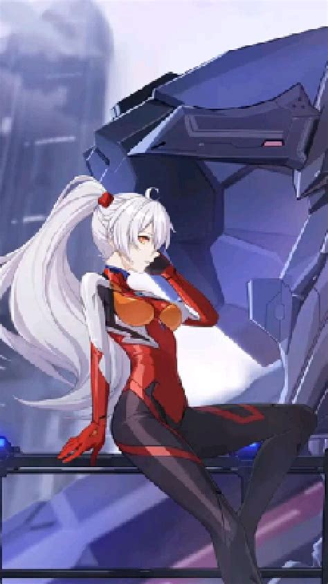 Honkai X Evangelion Wallpaper Part 2 Gadis Animasi Gambar Karakter