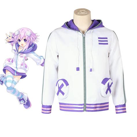 Hyperdimension Neptunia Neptune Coat Cosplay Costume Gcosplay