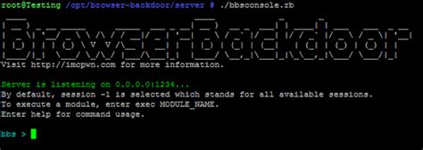 Browserbackdoor Secure Javascript Websocket Backdoor And A Ruby