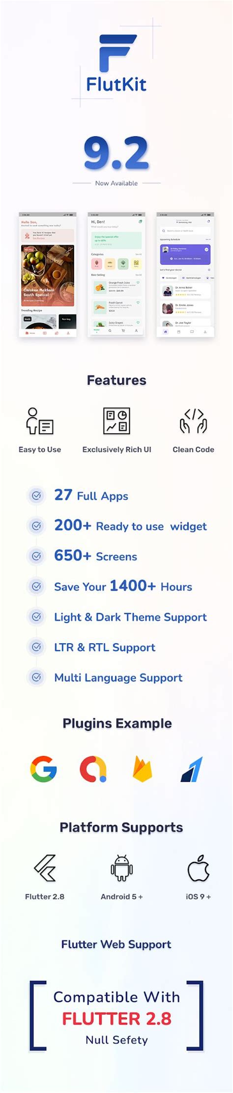 Dicas De Desenvolvimento Com Flutter Flutkit Flutter Ui Kit Light