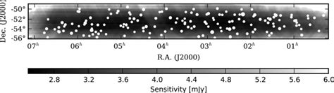 Sensitivity Map With Detections The Subset Of The Act 2008 148 Ghz
